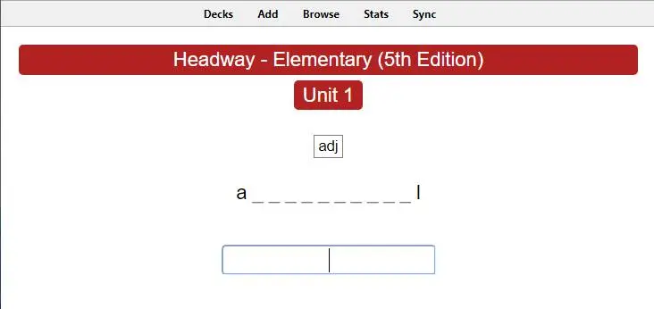 📚 Headway 5th Edition Word List (A1-C1)
