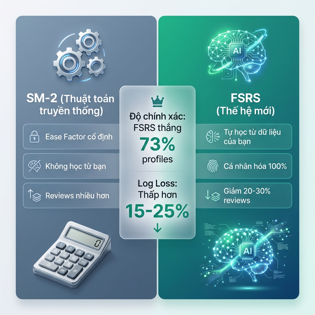 FSRS Anki: Hướng Dẫn Toàn Tập 2026 | FSRS Helper & Cấu Hình